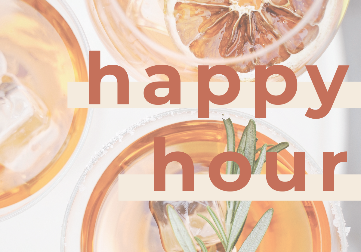 Happy Hour Invite Leaving Job